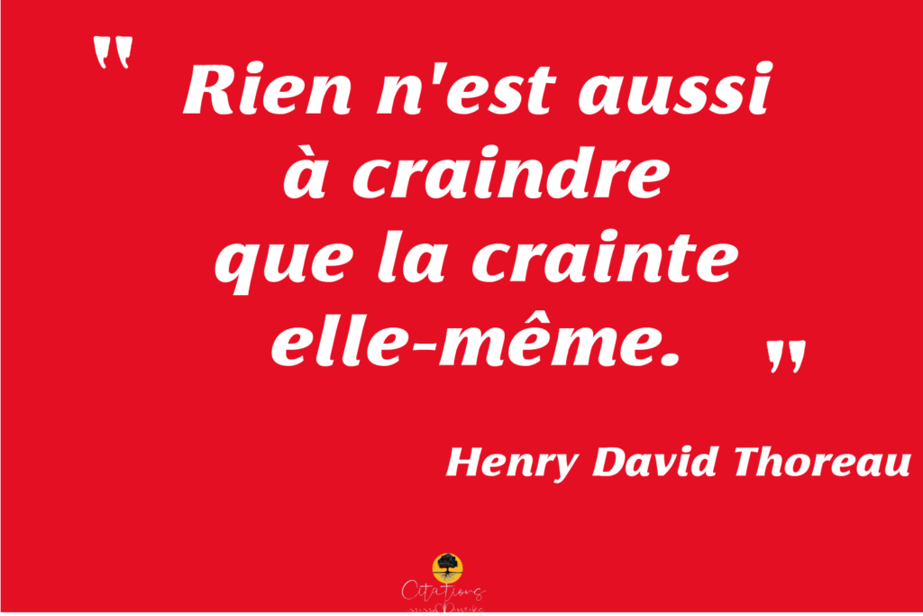 Rien n'est aussi à craindre que la crainte elle-même. - Citations ... Rien n'est aussi à craindre que la crainte elle-même. - Citations ...