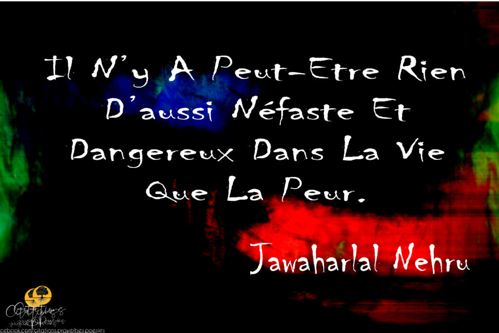 10 CITATIONS SUR LA PEUR - Citations Proverbes et Poésies