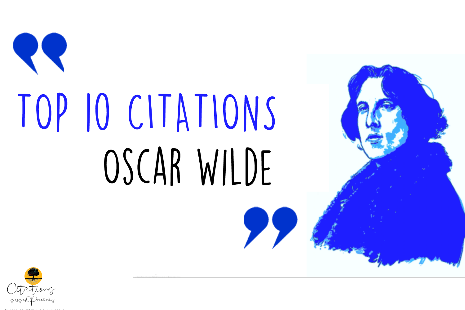 10 citations D'OSCAR WILDE - Citations Proverbes et Poésies