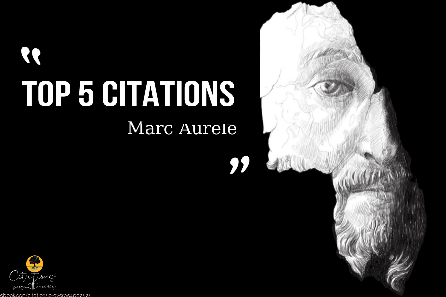 TOP 5 CITATIONS DE Marc Aurèle - Citations Proverbes et Poésies