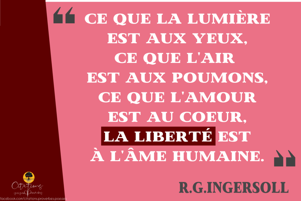 TOP 10 CITATIONS SUR La Liberté - Citations Proverbes et Poésies