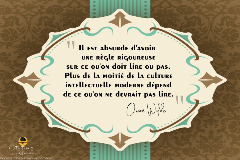 TOP 10 APHORISMES -OSCAR WILDE - Citations Proverbes et Poésies
