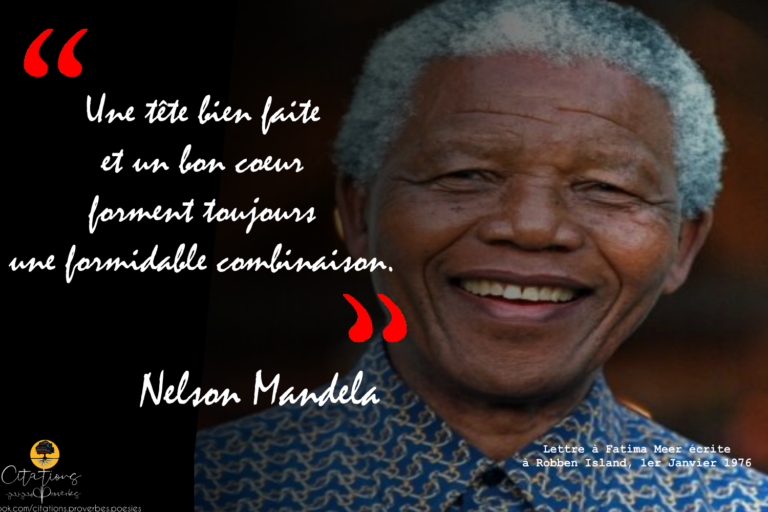 TOP 20 CITATIONS DE Nelson Mandela - Citations Proverbes et Poésies