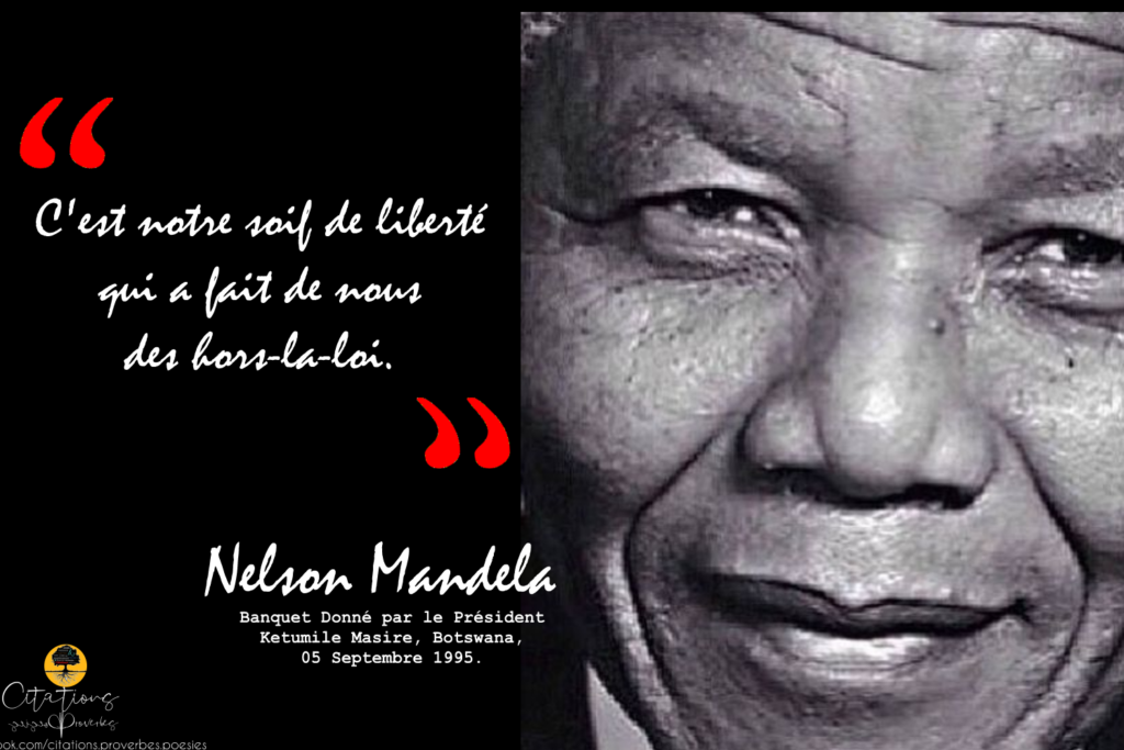 TOP 20 CITATIONS DE Nelson Mandela - Citations Proverbes et Poésies