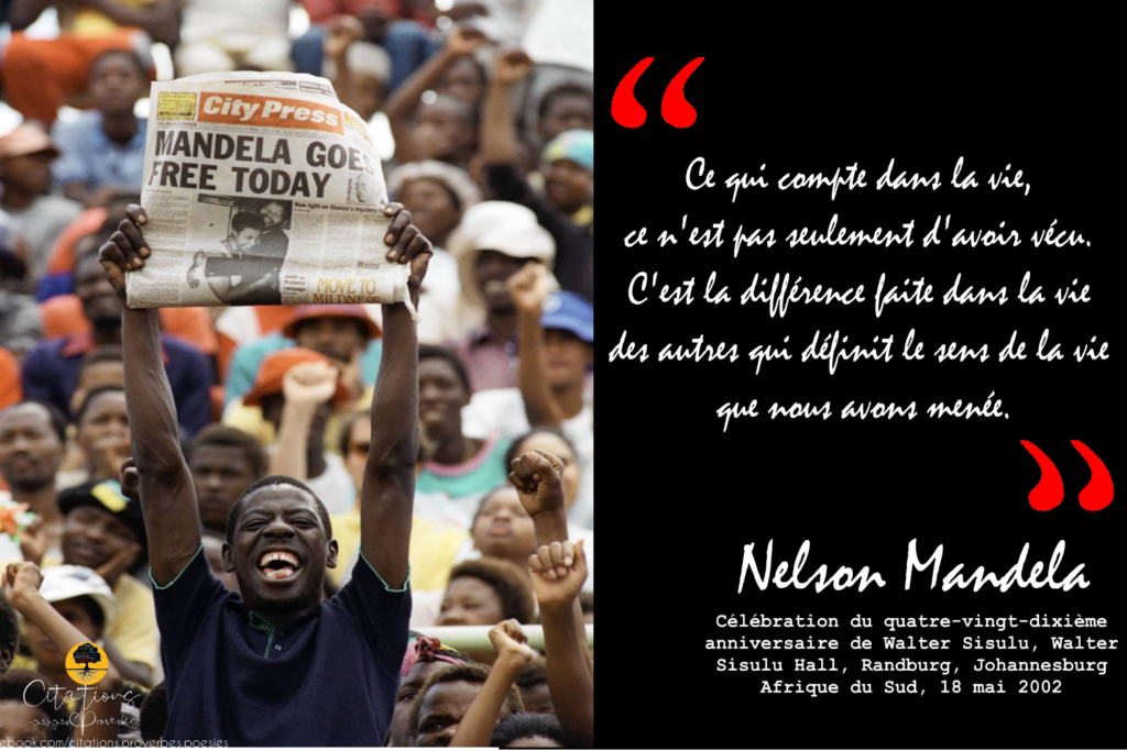 TOP 20 CITATIONS DE Nelson Mandela - Citations Proverbes et Poésies